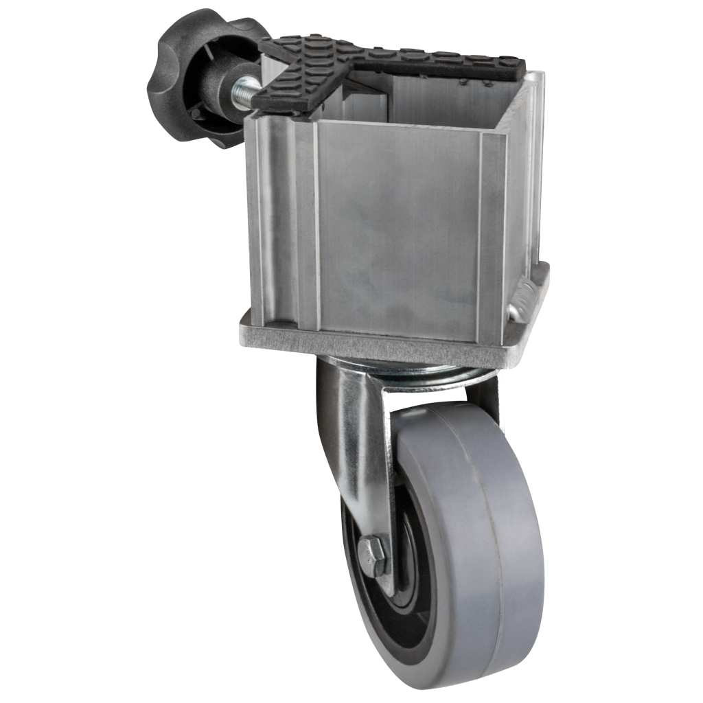 Mammoth Dex Single Leg Insert Swivel Wheel - TEATERTEKNIK AB