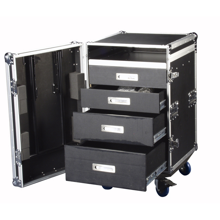 Drawer Case 12U + Work Surface - TEATERTEKNIK AB